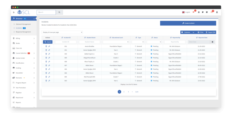 Learning Management System – SCL